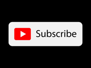 White Free YouTube Subscribe Transparent Button Icon By AlfredoCreates ...